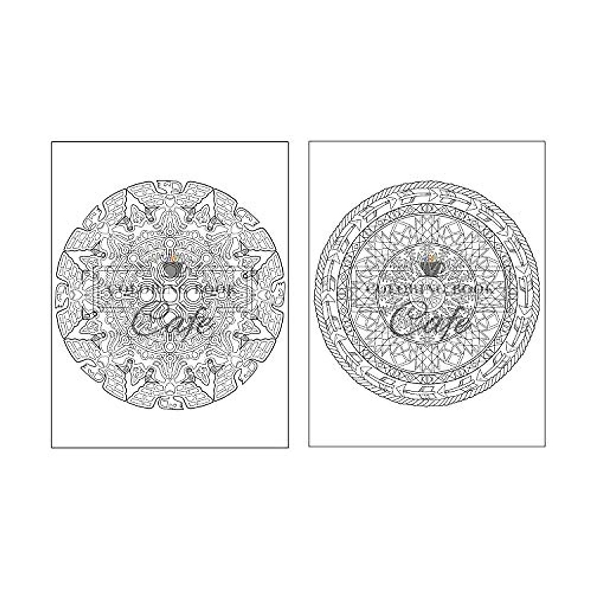 125 Mandalas: An Adult Coloring Book Featuring 125 of the World’s Most Beautiful Mandalas for Stress Relief and Relaxation (Mandala Coloring Books)