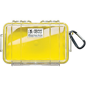 Pelican 1040 Micro Cases (Yellow/Clear) and (Blue/Clear)