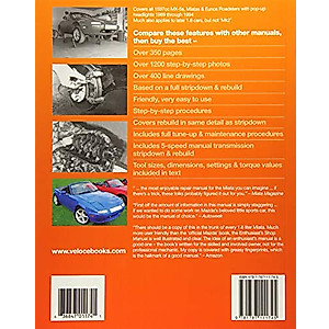 Mazda MX-5 Miata 1.6 Enthusiast's Workshop Manual