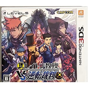 Professor Layton VS Gyakuten Saiban [Japan Import]