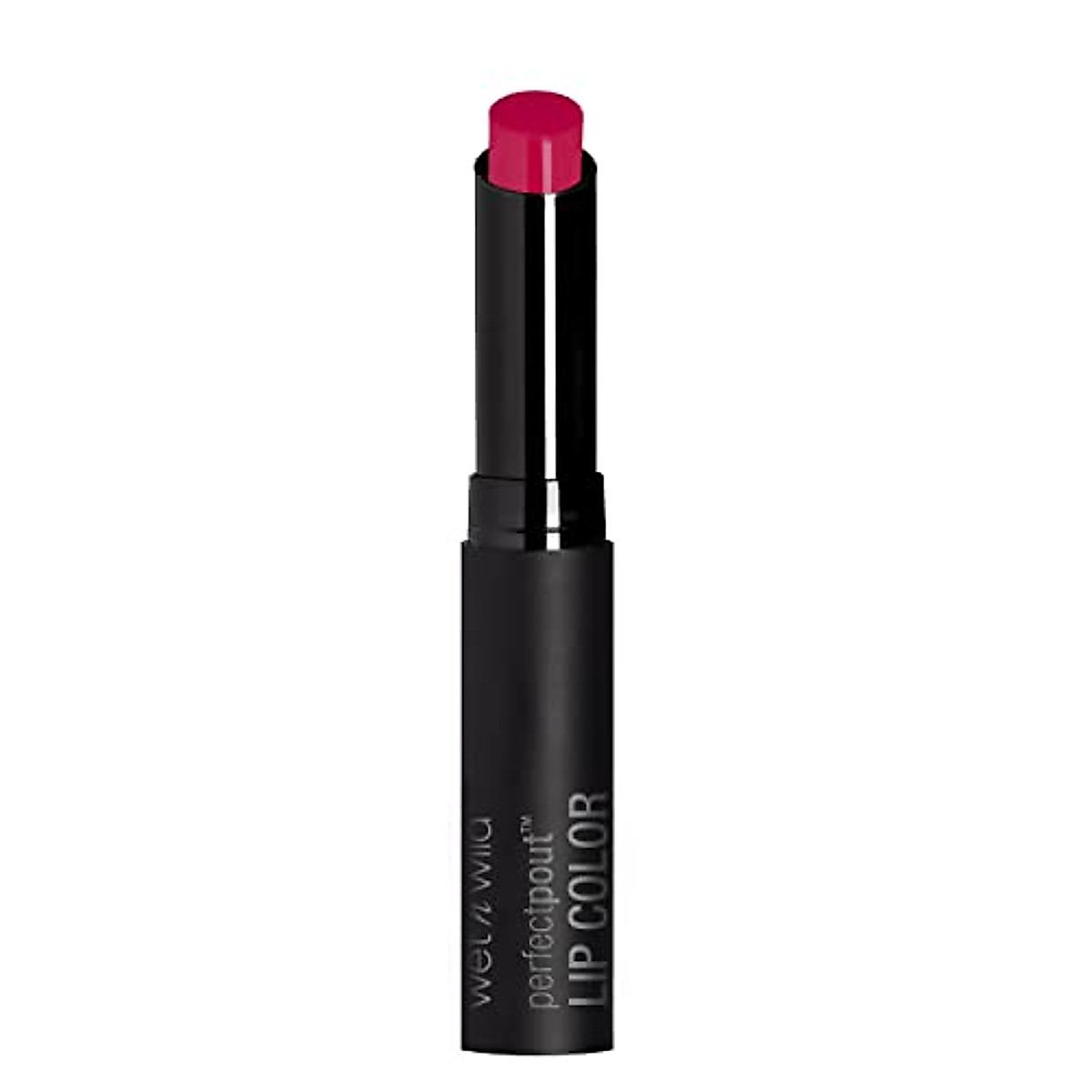 wet n wild Perfect Pout Lipstick, Hot Pink | Vegan | Gluten-Free | Cruelty-Free | Lip Color