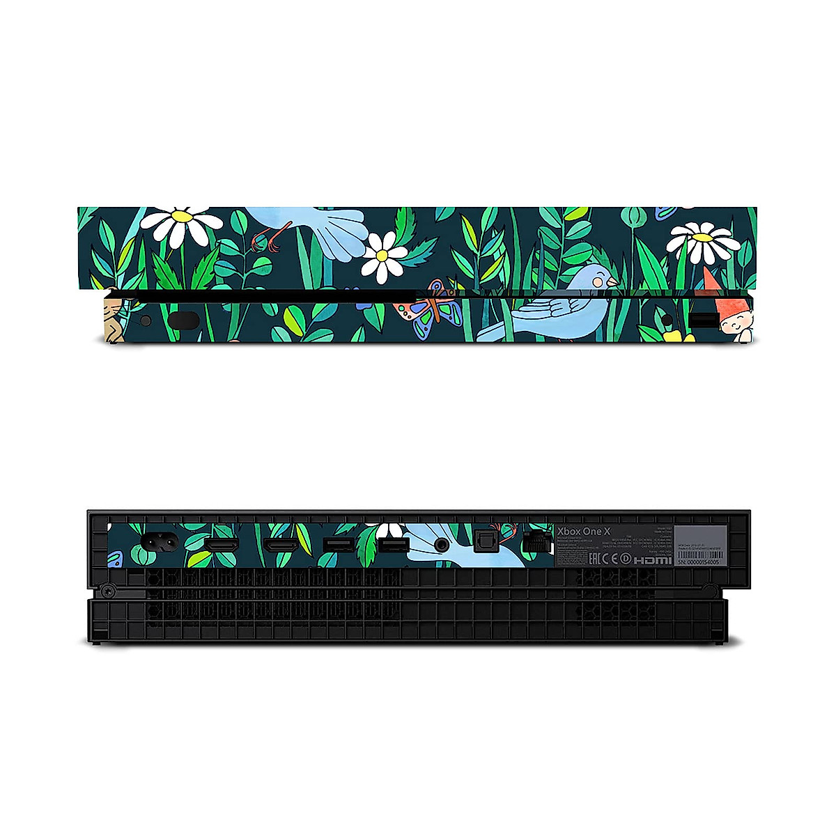 Head Case Designs Officially Licensed Micklyn Le Feuvre Gnome Family Love Art Mix Vinyl Sticker Gaming Skin Decal Cover Compatible With Xbox One X Console