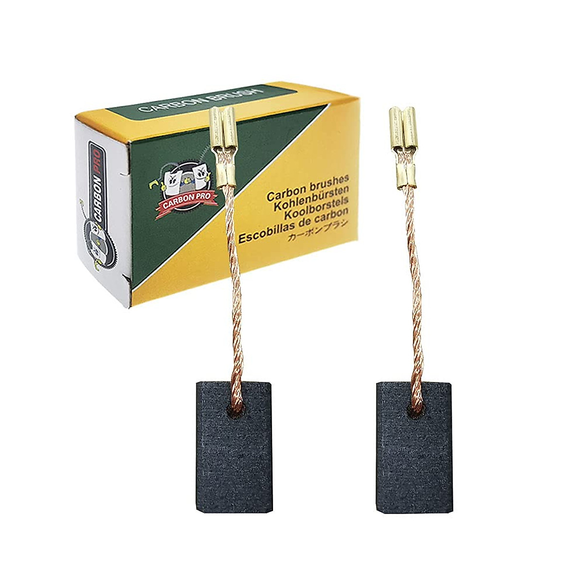 Carbon Brushes 1607000V37 1607000V53 for Bosch 6x10x17mm