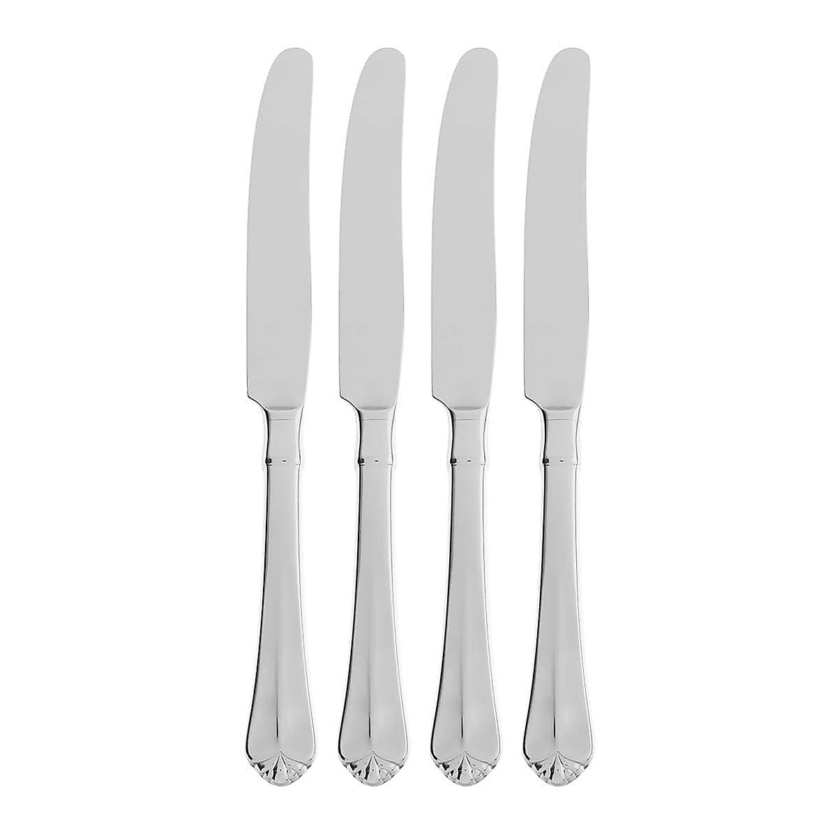 Oneida Juilliard Fine Flatware Dinner Knives, 0.65 LB, Metallic