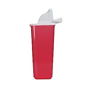 Oakridge 5 Quart - Sharps Disposal Container with Mailbox Style Lid
