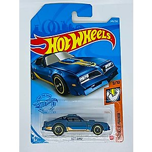 Hot Wheels 2022 - HOT Bird - Pontiac Trans Am - Blue - Muscle Mania 9/10-249/250