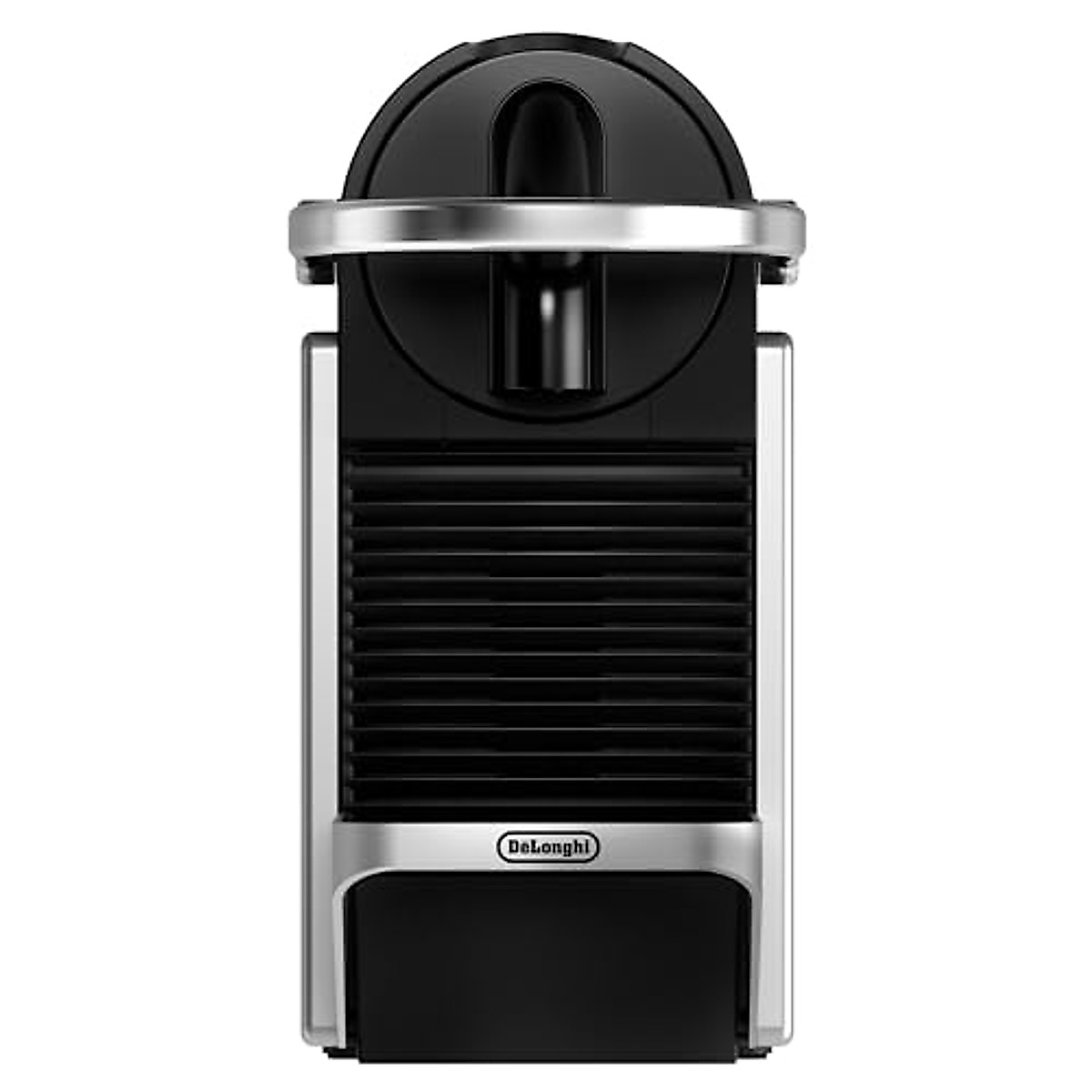 De'Longhi Nespresso Pixie EN127.S, Fully Automatic Coffee Machine, One-Button Coffee Machine with Multi-Function, Welcome Set Included, Compact Design, 19 Bar Pressure, 1260W, Silver