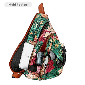 Baosha Sling backpack Crossbody Shoulder Chest Bag Travel Hiking Daypack for Women XB-04 (BS)