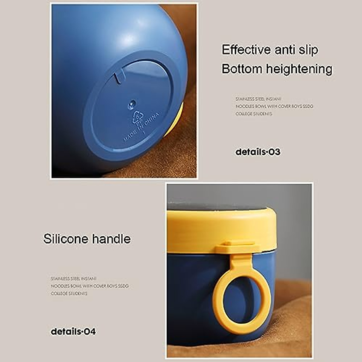 Hatleues 600ml Overnight Oat Containers with Spoon Leakproof Stainless Steel Food Containers with Lids Large Capacity Double-walled Insulated Food Jar Breakfast Yogurt Cups Pink 1