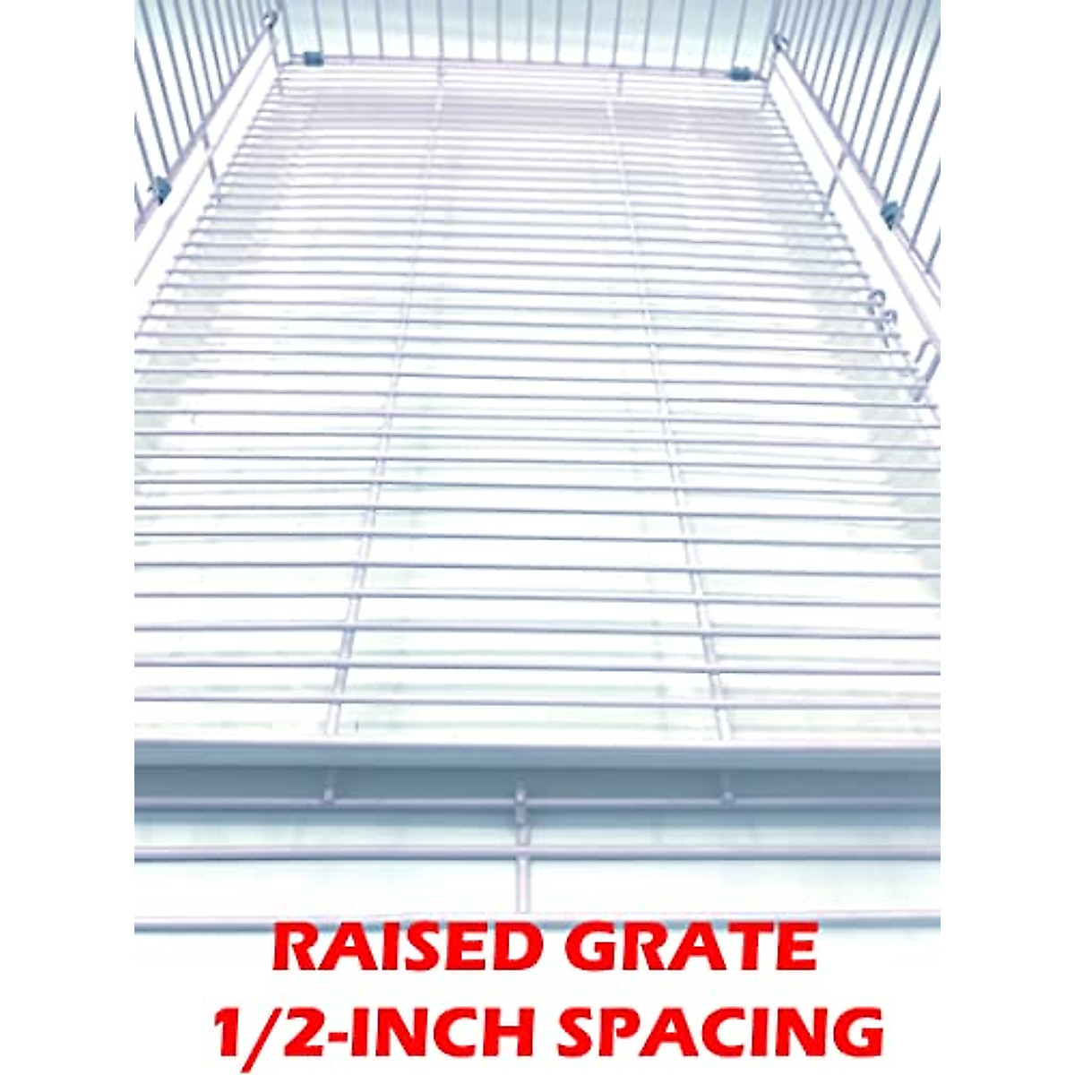 Two Size, Durable Metal Travel or Veterinary Collapsable Parrot Bird Carrier Cage