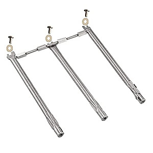 SUONA 69787 304SS Burner Tube Set for Weber Spirit 300 & Spirit II 300 Series (Front Control) E-310 S-310 E-320 S-320 E-330 S-330 SP-330 (2013 and Newer) Grill Parts Burner Replacement 18 Inch