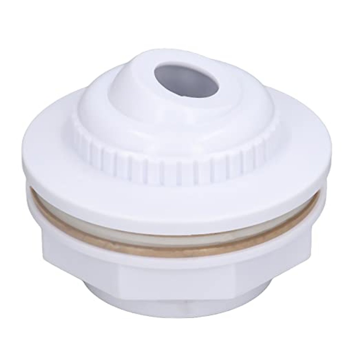 RvSky Garden Supplies Swimming Pool Water Inlet Fitting with 360 Degree and Single Hole Rotating Nozzles G2 External Thread Internal Thread