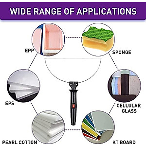 4 in 1 Foam Cutter Set, GOCHANGE Electric Cutting Machine Pen Tools Kit, 100-240V / 18W Styrofoam Cutting Pen With Electronic Voltage Transformer Adaptor…