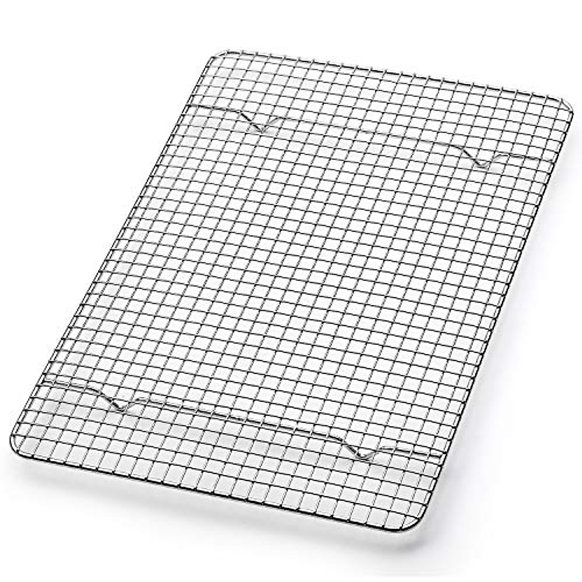 Spring Chef Cooling Rack & Baking Rack - 100% Stainless Steel Cookie Cooling Rack, Wire Baking Rack, Oven Safe 8.5 x 12 Inches Fits Small Quarter Sheet Pan - for Cooking, Baking, Grilling, Smoking