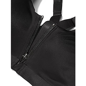 Victoria's Secret Knockout High Impact Front-Close Sports Bra with Underwire, Black, 36C