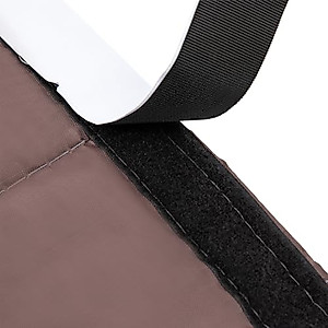 Thermal Insulated Door Curtain, Winter Doorway Cover Screen, Soundproof Blanket, Privacy Curtains for Living Room Garage Front Door Patio Kitchen (28 * 79 inch)