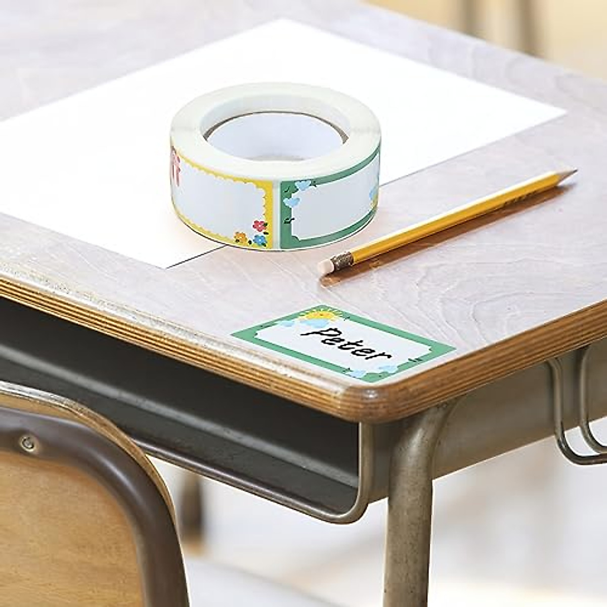 1 Roll Blank Name Tags Name Labels for Daycare Label Sticker Name Tag Sticker Small Labels Stickers Sign Labels Sticky Name Tags Students Stick Notes Small Sticker Labels