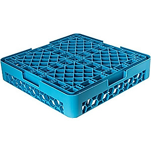 Carlisle FoodService Products RG3614 OptiClean 36 Compartment Glass Rack, 2.94" Compartments, Blue (Pack of 6)