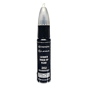 Genuine Toyota Touch up Paint, Black Onyx, Color Code 202, Scion/Lexus