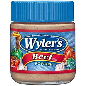 Wyler's Instant Bouillon Beef Flavored Powder (3.75 oz Jar)