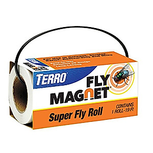 Terro T521 Super Fly Roll Magnet Fly Trap, White