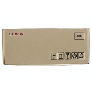 LARHON New Black LA Latin Spanish Laptop Replacement Keyboard Black Frame for Dell Inspiron 13z (N311Z) 14 3420 M4040 N4050 N4120 14R 5420 N4110 SE 7420 14z (N411z) 15 (N5040) (N5050) 3520 15R 5520