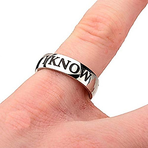 Animewild Star Wars I Know Stainless Steel Ring | Size 11
