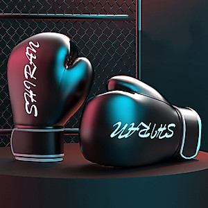 Boxing Gloves for Teens Adult Boxing Gloves with Gradients, 8oz&10oz, Teenagers Junior Kids Boxing Gloves for Punching Bag, Kickboxing, Muay Thai, MMA
