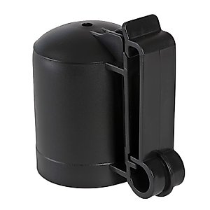 Zareba ITCPB-Z T-Post Safety Cap and Insulator, 10 per Bag, Black
