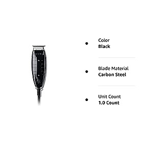 Andis 4775 GTX T-Outliner Trimmer, Black