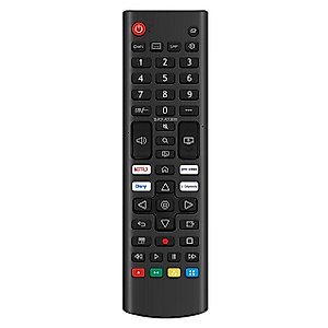 AKB76040302 Replace Remote Control Compatible with LG Full HD IPS LED TV Monitor 24LQ51OS 27LQ625S 27LQ600S-WU 27LQ600SWU 27LQ615S 24LQ520S 24LQ510S 27LQ625SPU 27LQ625S-PU.AUS 27LQ615S-PU