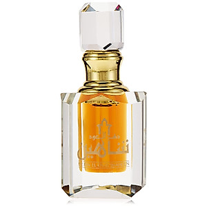 Dehn El Oud Shaheen 6mL | Alcohol Free and Natural Oudh Attar | Oudh Wood (Agarwood) Sourced from Indonesia and Cambodia | Perfume Oil for Men and Women | by Fragrance Artisan Swiss Arabian of Dubai