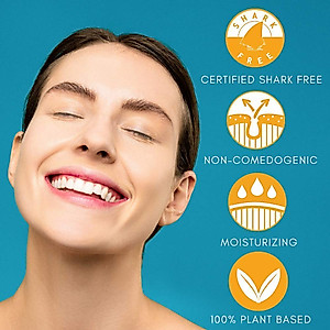 STREAM 2 SEA Leave-In Conditioner and Squalane Oil for for Moisturized Skin and Hair with Vitamin E - Natural Protection and Hydration for Skin - Reef Safe and Paraben Free.