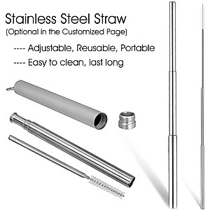 Polar Camel Customized Soccer Tumbler 30oz with Straw, Personalized Insulated Coach Tumbler Engraved in USA - Basketball, Soccer Coach Gift (Coral)