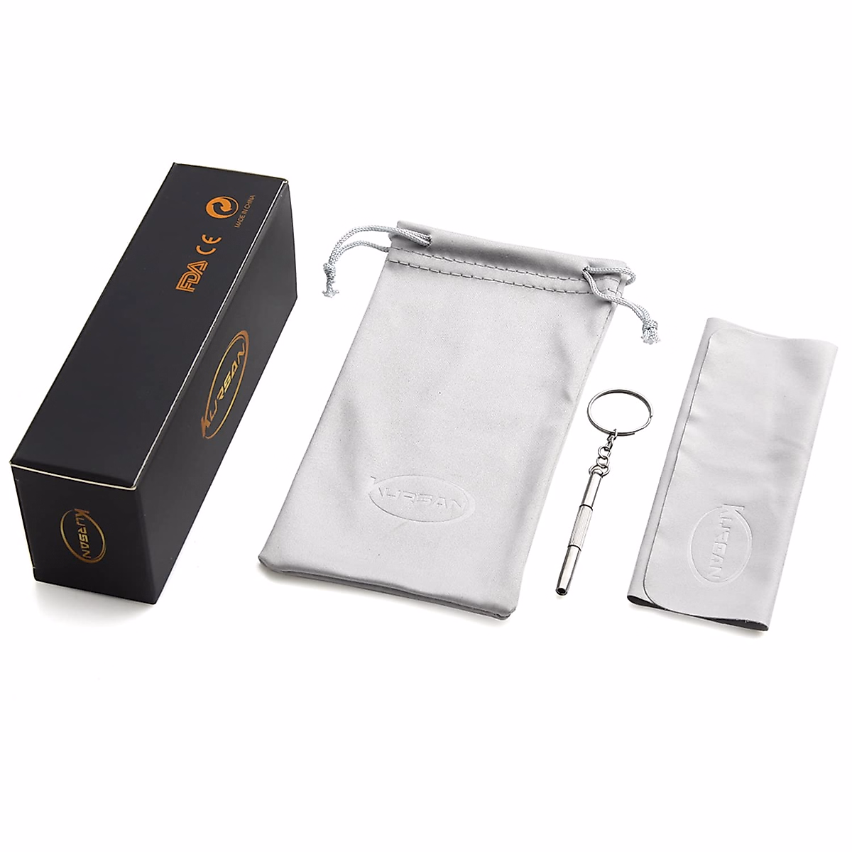 Kursan Vintage Round Flip Up Sunglasses for Women Men Hippie Style Circle Sun Glasses (Gold/Black)