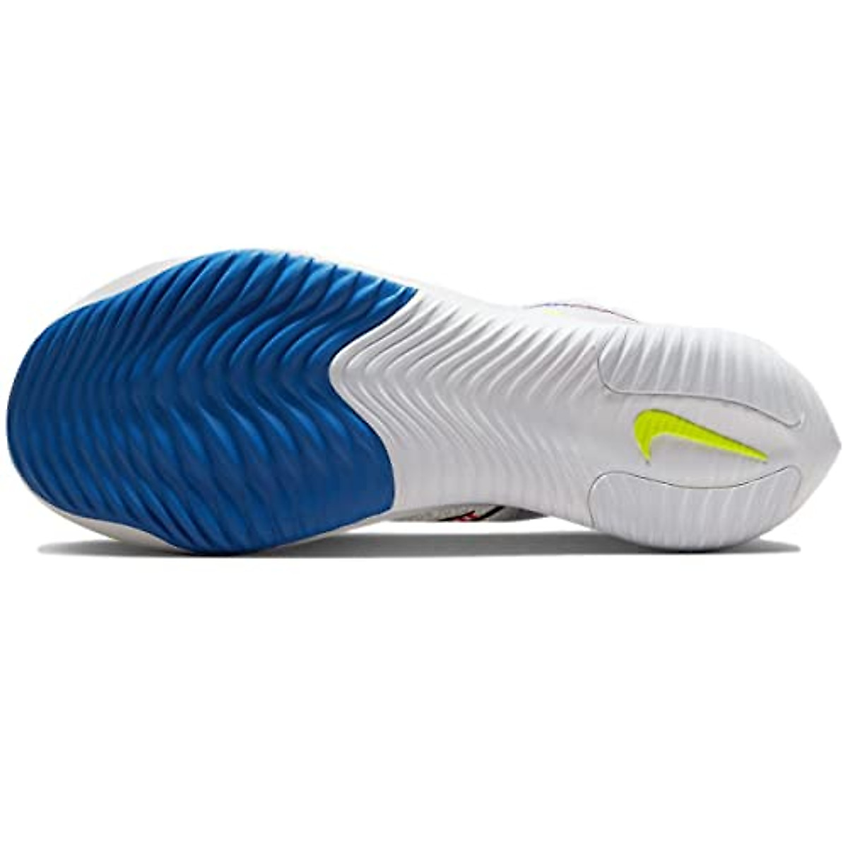 Nike Men's ZoomX Streakfly Racing Shoes (White/Black-Volt-Racer Blue, us_Footwear_Size_System, Adult, Men, Numeric, Medium, Numeric_8_Point_5) 8.5