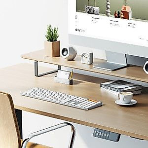 ProtoArc Backlit Bluetooth Keyboard for Mac, K100-A Ultra Slim Wireless Keyboard with Numeric Keypad, 3-Device Connection, Rechargeable for Mac Mini MacBook Pro, MacBook Air, iMac, iPad