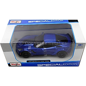 Chevrolet 2015 Corvette C7 Z06 Blue 1/24 by Maisto 31133