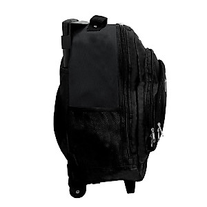 Everest Wheeled Backpack, Black, One Size