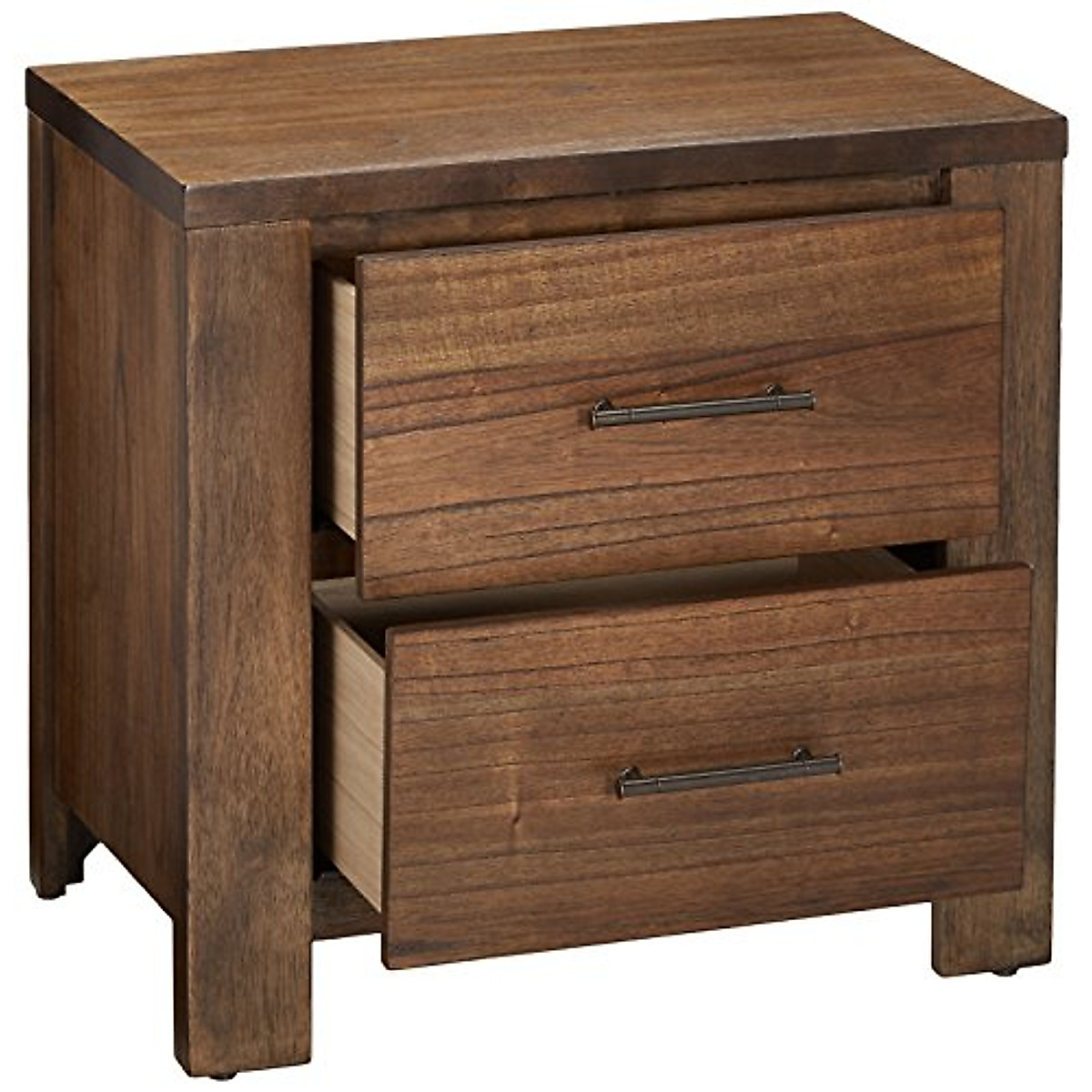 Progressive Furniture Brayden Nightstand, 26" x 17" x 25", Brown