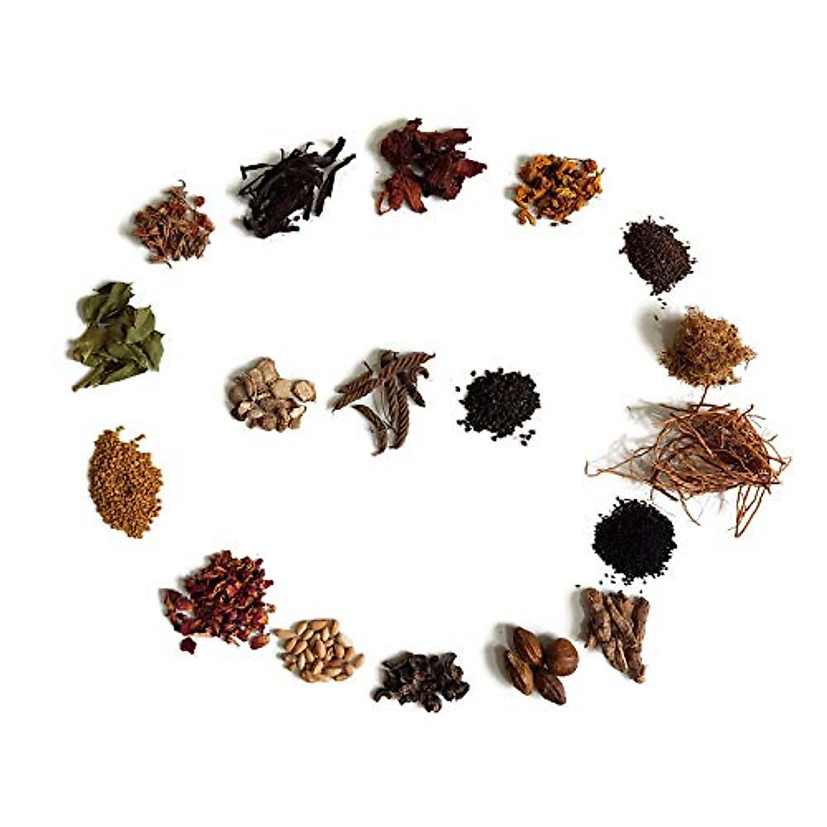 Yogi’s Gift | Ayurvedic Herbal Hair Oil Mix | 75 g x 2 packs | 18 Essential Herbs For Growth | 100% Natural Product Of India