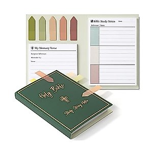 Mr. Pen- Holy Bible Study Sticky Notes, 225 pcs, Vintage Colors, Sticky Note Tabs, Bible Sticky Notes, Sticky Note Set, Bible Notes, Bible Study Notes, Sticky Notes for Bible Note Taking Supplies