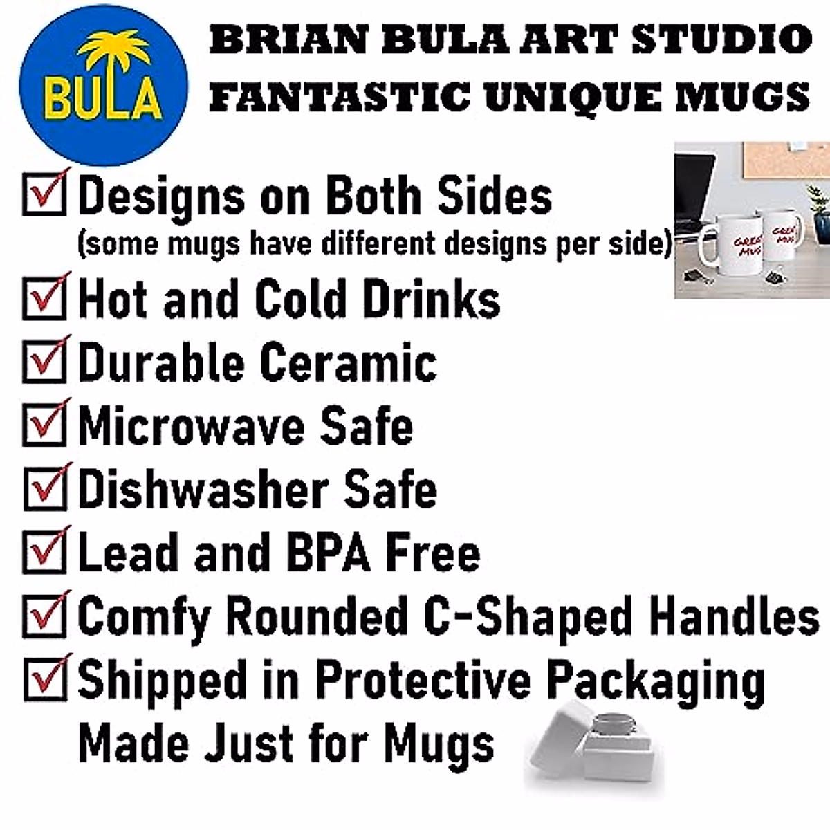 Brian Bula Trump Mug Shot Coffee Mug Inmate P01135809 Georgia Jail White Official Mugshot