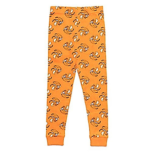 Miraculous Rena Rouge Little Girls Pajama Shirt and Pants Sleep Set Orange/White 5-6