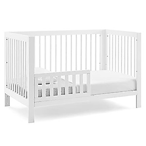 GAP babyGap Charlie 6-in-1 Convertible Crib - Greenguard Gold Certified, Bianca White