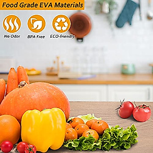 ANOAK Shelf Liner Non Adhesive Cabinet Liner, 17.5 Inch x 10 FT(120 Inch) Drawer Liners Washable Durable Shelf Liner for Kitchen Cabinets, Pantry Shelves