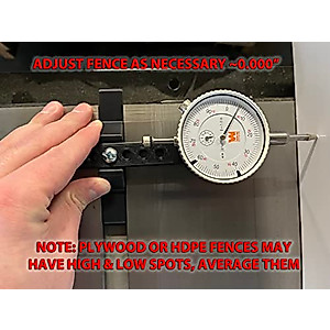 Table Saw Alignment Gauge Without Dial Indicator - Calibrate and Align Your Blade & Fence - Eliminate Burn Marks and Reduce Kickback!