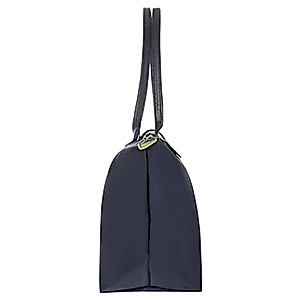 Longchamp 'Medium 'Le Pliage Green' Nylon Tote Shoulder Bag, Navy