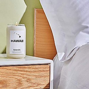 Homesick Premium Scented Candle, New York City - Scents of Lemon, Grapefruit, Jasmine, 13.75 oz, 60-80 Hour Burn, Natural Soy Blend Candle Home Decor, Relaxing Aromatherapy Candle