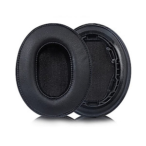 Replacement WH-H910N Ear Pads Protein Leather Earpads Cushions Cover Repair Parts Compatible with Sony WH-H910N Wireless Noise-Canceling Over-Ear Headphones - Black